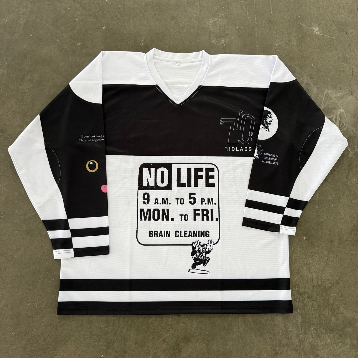 Brain Cleaning Hockey Jersey Employee – 710 Labs